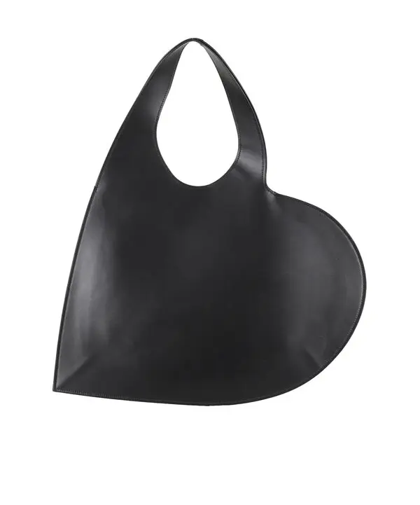 Coperni Double Heart Tote Bag - Black