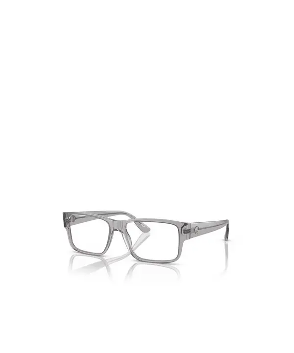 Versace Square Frame Eyeglasses - Gray