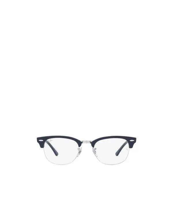 Ray-ban Clubmaster Browline Frame Glasses - White