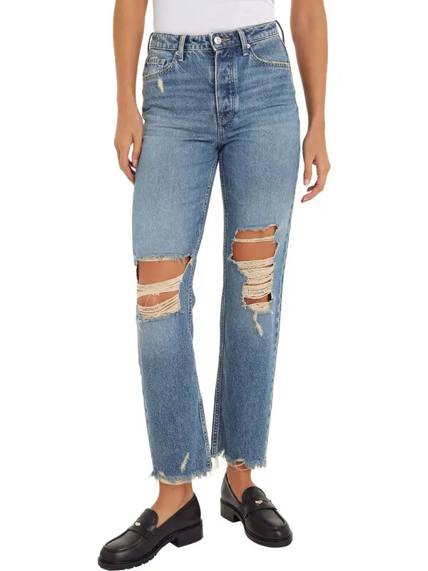 Tommy Hilfiger Ripped Detailing Jeans