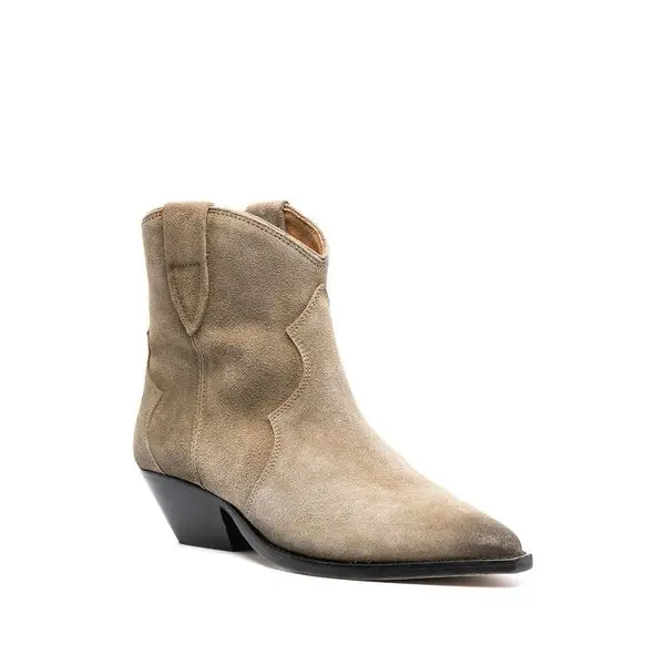Isabel Marant Étoile Dewina Leather Ankle Boots - Brown