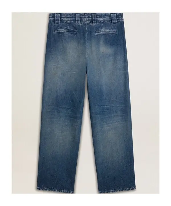 GOLDEN GOOSE Straight-leg Distressed Jeans