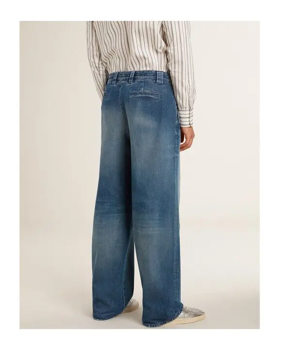 GOLDEN GOOSE Straight-leg Distressed Jeans