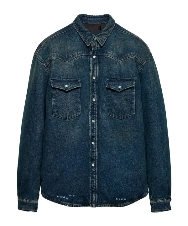 Prada Padded Denim Shirt
