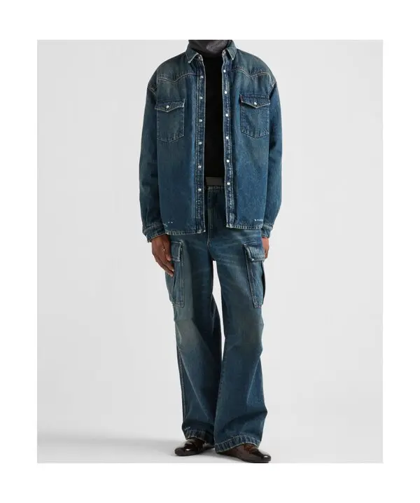 Prada Padded Denim Shirt