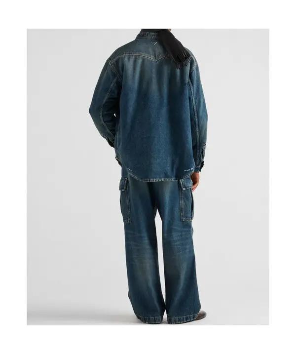 Prada Padded Denim Shirt