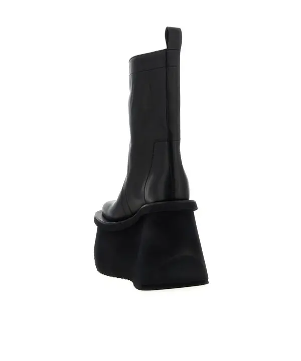 Rick Owens Factory Inclined Platform Boots