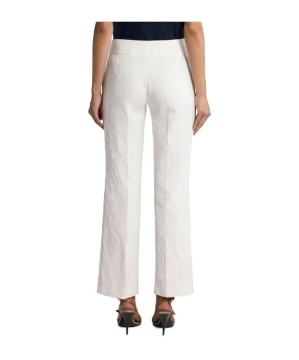 Etro High-waisted Paisley Pattern Tailored Trousers