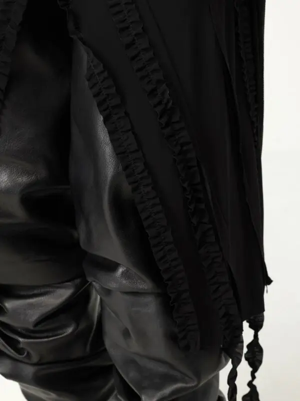 Blumarine Decorative Trim Front Slit Midi Skirt