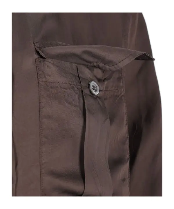 Aspesi Long-sleeved Shirt With Lapel Collar
