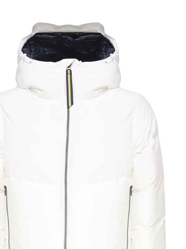 K-WAY Quilted Hooded Down Jacket