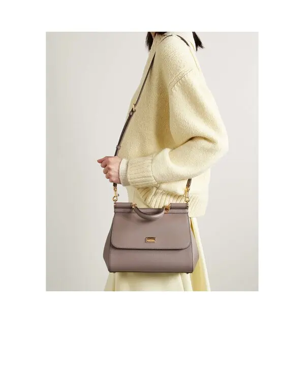 Dolce & Gabbana Sicily Top Handle Bag - Gray