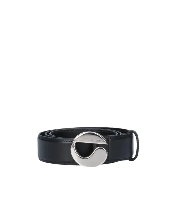 Coperni Logo Buckle Belt - Black