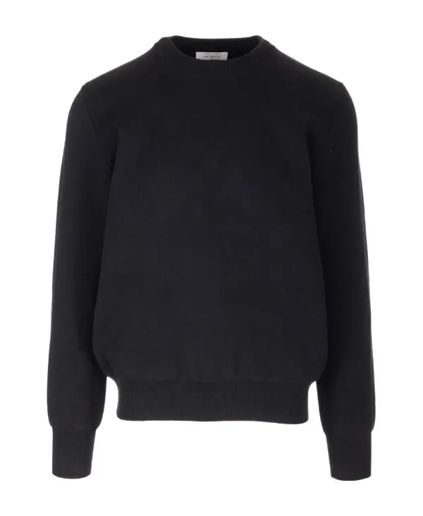 Off-White Crewneck Long-sleeved Jumper With 3d Arrow Embroidery