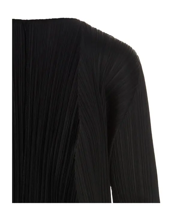 PLEATS PLEASE BY ISSEY MIYAKE Pleated Cardigan
