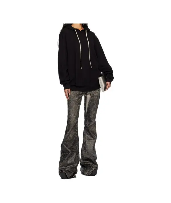 Rick Owens Oversized Hooded Sweatshirt