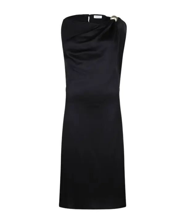 LANVIN Boat Neck Arpège Midi Dress