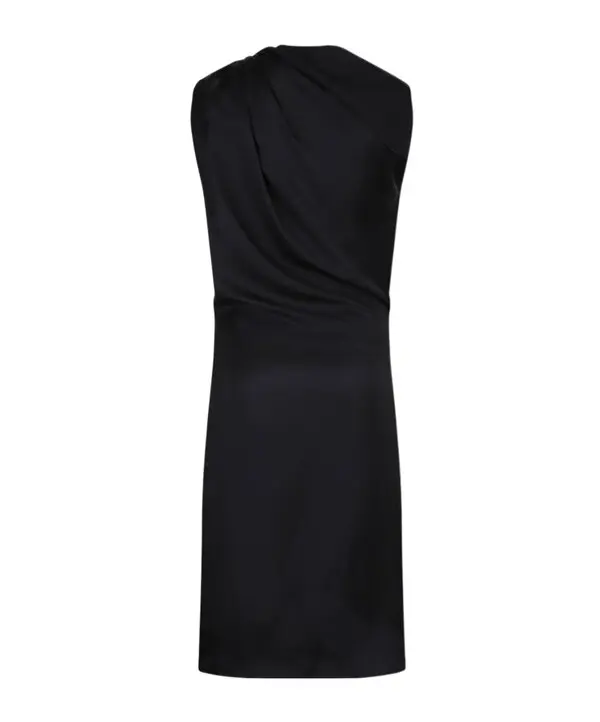 LANVIN Boat Neck Arpège Midi Dress