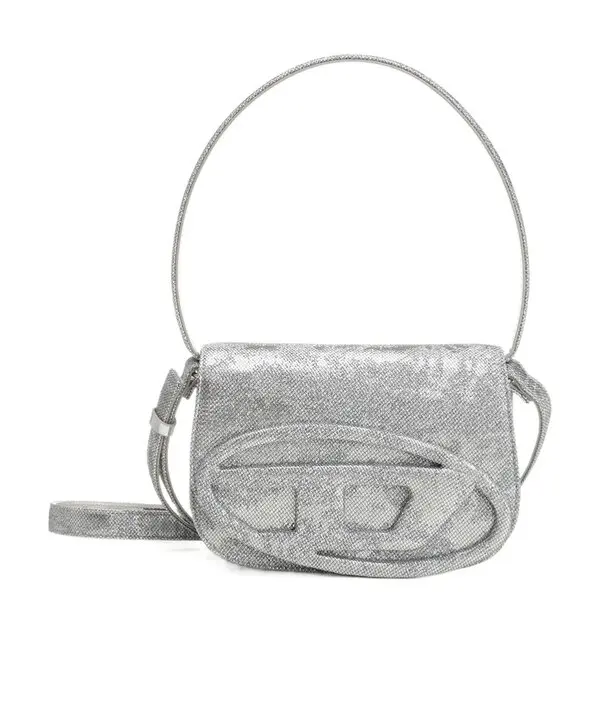 DIESEL® 1dr Shoulder Bag - Gray
