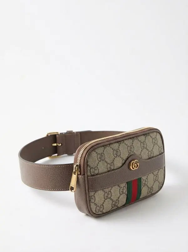 Gucci Emblem Printing Waist Bag