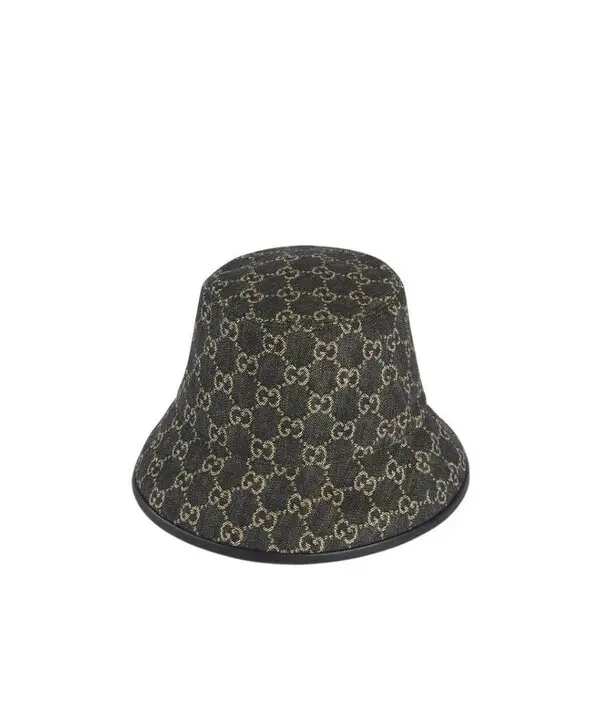 Gucci Gg Canvas Bucket Hat - Black