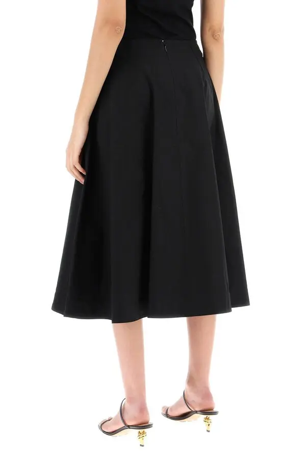 Bottega Veneta High-rise Flared Skirt