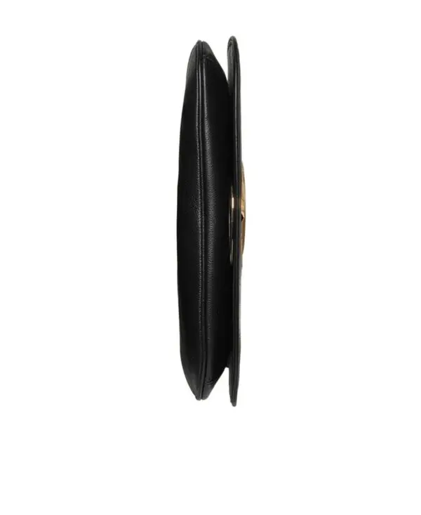 Gucci Blondie Shoulder Bag With Interlocking G Detail - Black