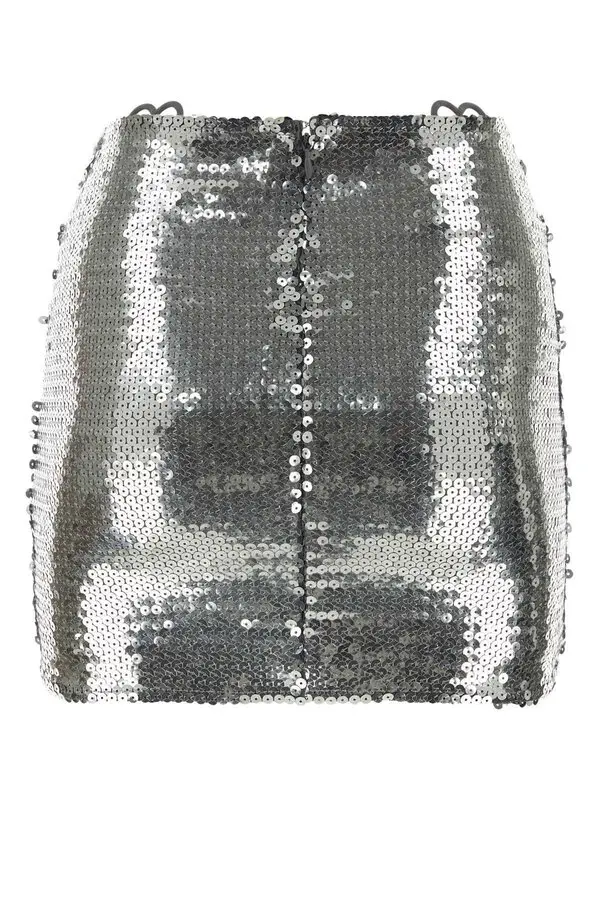NENSI DOJAKA High-waisted Sequined Mini Skirt
