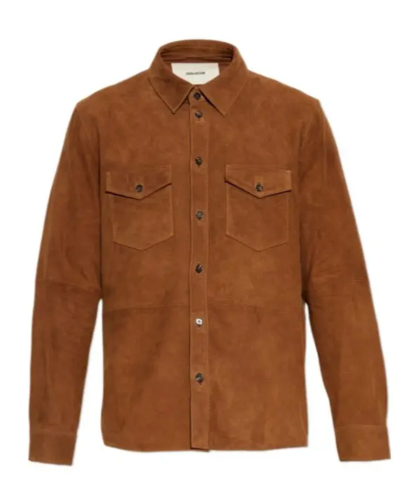 Zadig&Voltaire Leather Shirt