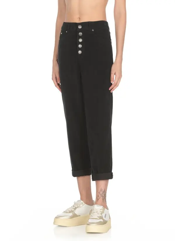 DONDUP Button-embellished Corduroy Trousers