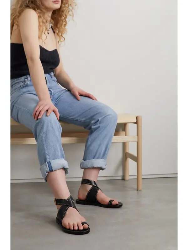 Isabel Marant Étoile Jools Studded Leather Sandals