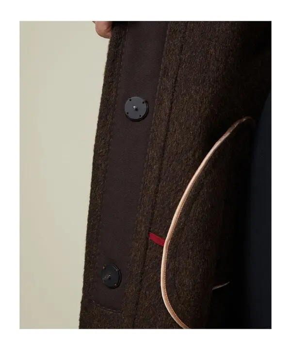 Max Mara Wool And Mohair Cocoon Coat