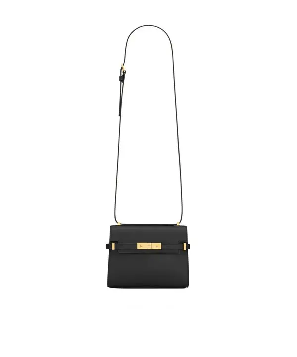 Saint Laurent Manhattan Mini Crossbody Bag - Black