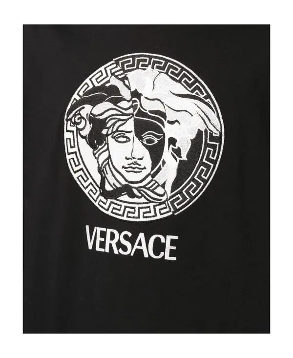 Versace Logo-print Cotton T-shirt
