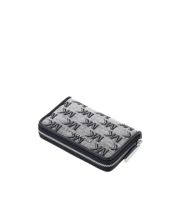 Michael Kors Logo-plaque Zip-fastening Wallet - Black