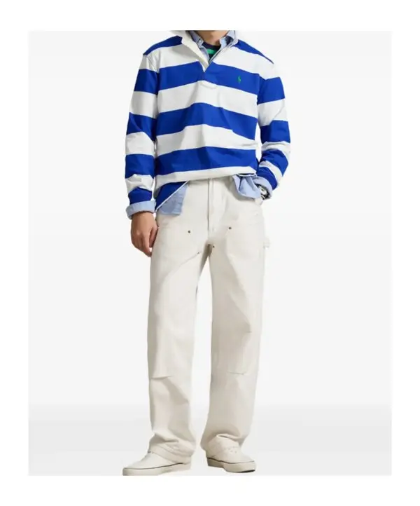Polo Ralph Lauren Striped Long Sleeve Polo Shirt