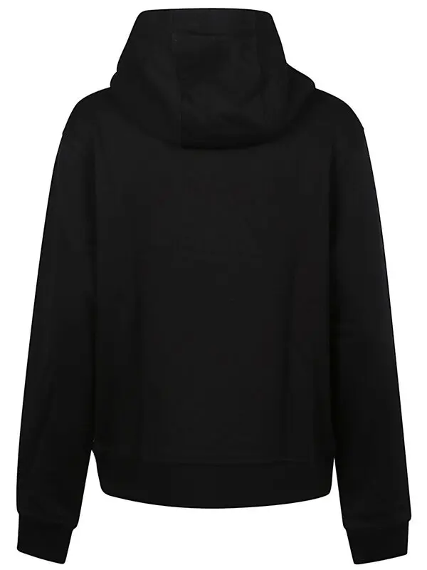 Burberry Logo Printed Drawstring Hoodie