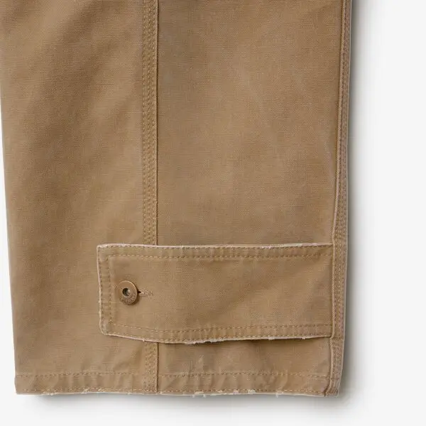 Burberry Logo Embroidered Straight-leg Trousers - Walrus