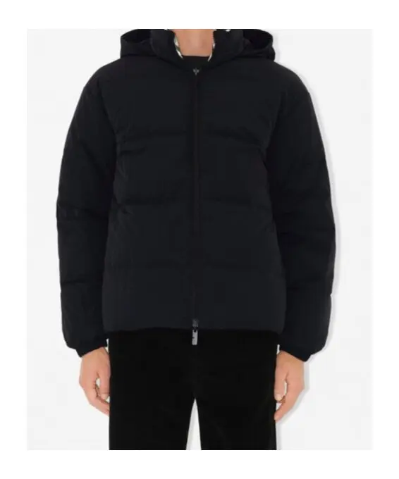Burberry Reversible Checked Puffer Jacket - Nude