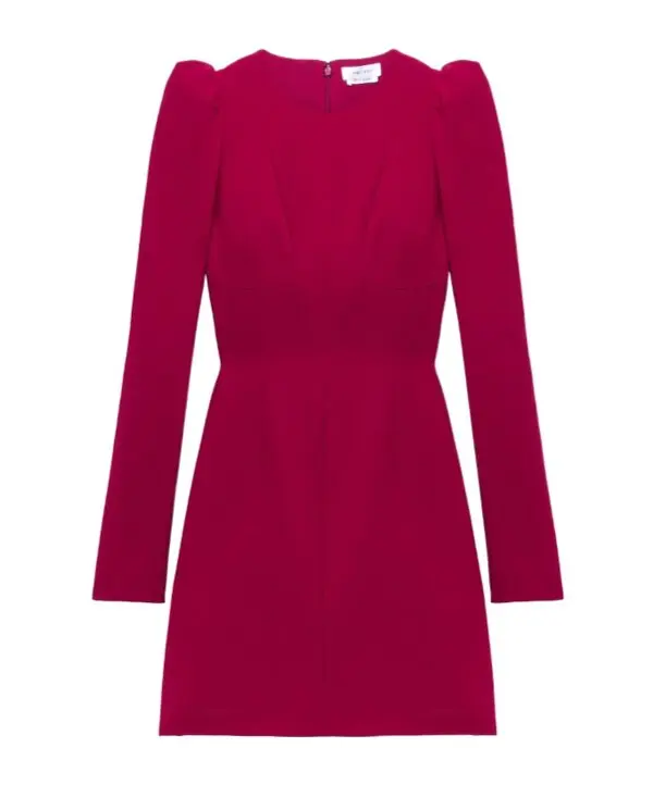 Alexander McQueen Pinched Shoulder Mini Dress