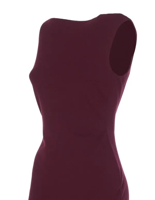 Solace London Imogen Sleeveless Maxi Dress With Vent Detail