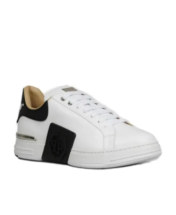Philipp Plein Phantom Hexagon Low-top Sneakers - White