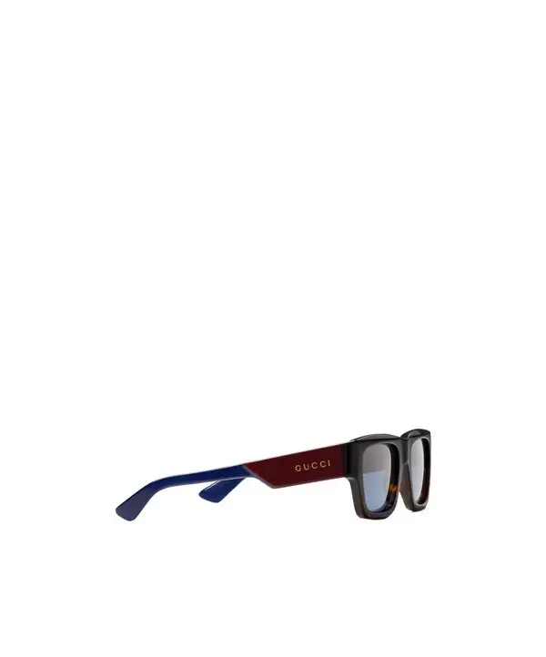 Gucci Square Frame Sunglasses - Blue
