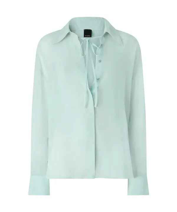 Pinko Sheer Long Sleeve Shirt