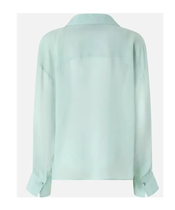 Pinko Sheer Long Sleeve Shirt