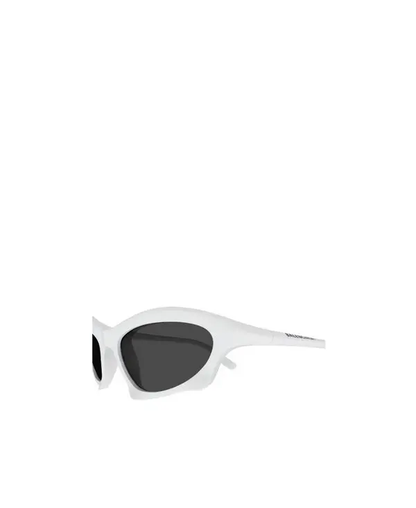 Balenciaga Rectangular Frame Sunglasses - White