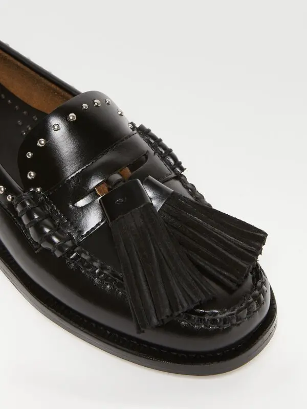 Max Mara Penny Loafer Dan Moccasins With Tassels