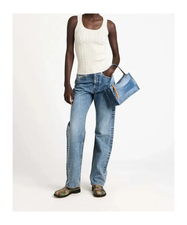J.W.ANDERSON Cable Knit Racer Back Tank - Ivory