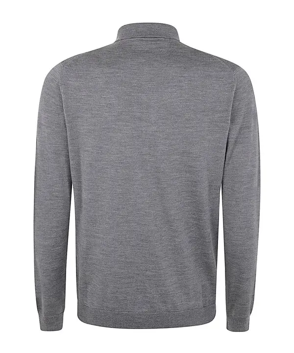 NUUR Long-sleeved Polo Sweater