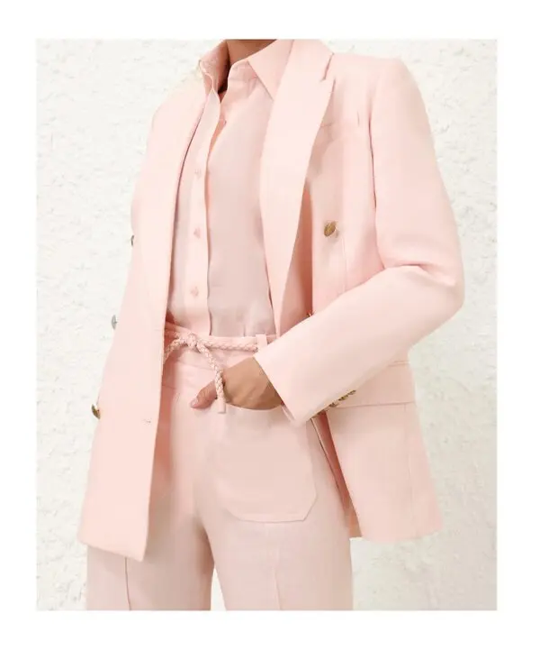 Zimmermann Crush Double Breasted Jacket